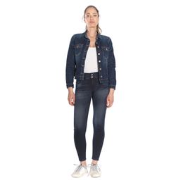 Bequeme Jeans Le Temps Des Cerises Gr. 25, US-Größen, blau (dunkelblau) Damen Jeans im klassischen Skinny Fit-Schnitt