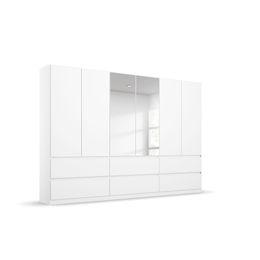 Drehtürenschrank Rauch "Madrid" Schränke Gr. B/H/T: 271 cm x 210 cm x 54 cm, ohne Beleuchtung, 6 St., weiß mit oder ohne Beleuchtung