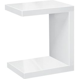 Beistelltisch Inosign Tische Gr. B/H/T: 50 cm x 58,4 cm x 40 cm, weiß Beistelltische U-Form