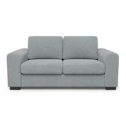 2-Sitzer Home Affaire "Laffrey" Sofas Gr. B/H/T: 173 cm x 82 cm x 98 cm, Struktur, grau (light grey) große Vielfalt an Kombinationen, auch in Lederoptik erhältlich