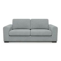 2,5-Sitzer Home Affaire "Laffrey" Sofas Gr. B/H/T: 195 cm x 82 cm x 98 cm, Struktur, grau (light grey) große Vielfalt an Kombinationen, auch in Lederoptik erhältlich