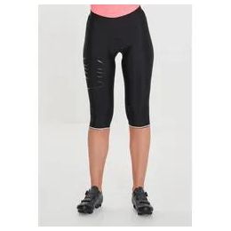 Radhose Endurance "Jayne W 3/4 Cycling Tights XQL" Gr. 36, EURO-Größen, schwarz Damen Hosen mit extra weichem Sitzpolster