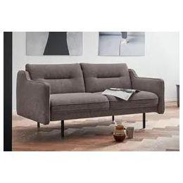 2-Sitzer Andas "Nordfyn" Sofas Gr. B/H/T: 169 cm x 81 cm x 92 cm, Struktur weich, braun edles Design in 3 Bezugsqualitäten, by Morten Georgsen