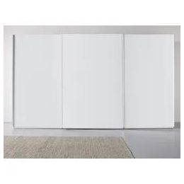 Schwebetürenschrank Rauch "Kleiderschrank Schrank Garderobe TOPSELLER OTELI inkl. Inneneinteilung" Schränke Gr. B/H/T: 360 cm x 210 cm x 62 cm, weiß mit 3 Innenschubladen sowie zusätzlichen Einlegeböden MADE IN GERMANY