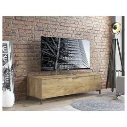 Lowboard Inosign "Alternative" Sideboards Gr. B/H/T: 149,9cm x 42,7cm x 48cm, braun (kastanie breslau) TV-Sideboard Breite 150 cm