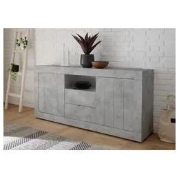 Sideboard Inosign "Urbino" Sideboards grau (beton) Breite 184 cm