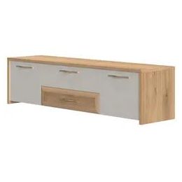 TV-Board Home Affaire "Gala" Sideboards Gr. B/H/T: 184 cm x 48 cm x 46 cm, Breite 184, 2 St., beige (beige, pacific walnuss decor) UV lackiert, kratzfest, hochglänzend