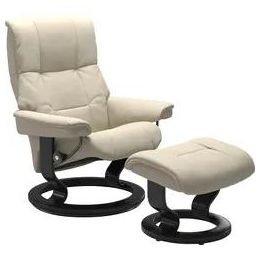 Relaxsessel stressless "Mayfair" Sessel Gr. Leder BATICK, Classic Base Schwarz, Relaxfunktion-Drehfunktion-PlusTMSystem-Gleitsystem, B/H/T: 88 cm x 102 cm x 77 cm, beige (cream batick) mit Classic Base, Größe S, M & L, Gestell Schwarz