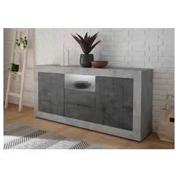 Sideboard Inosign "Urbino" Sideboards grau (beton, schieferfarben) Breite 184 cm