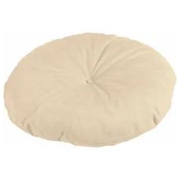 Chillkissen Max Winzer "Bodo" Gr. B/H/T: 85 cm x 18 cm x 85 cm Ø 85 cm, Strukturgewebe 16523, beige Kinder Poufs in 2 Größen