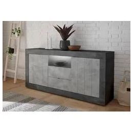 Sideboard Inosign "Urbino" Sideboards grau (schieferfarben, beton) Breite 184 cm