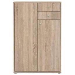 Kommode FORTE "Tempra" Sideboards Gr. B/H/T: 73,7 cm x 111,1 cm x 34,8 cm, 2 St., braun (sonoma eiche) Breite 73,7 cm