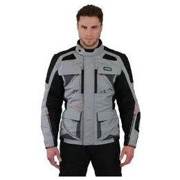 Nerf Motorradjacke NERVE "Tengri" Gr. S, grau, Jacken, S, Obermaterial: 100% Nylon. Innenseite: 100% Polyester, Men