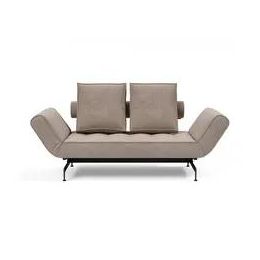 3-Sitzer INNOVATION LIVING TM "Ghia Schlafsofa" Sofas Gr. B/H/T: 178cm x 83cm x 93cm, Füsse: Metall, beige eine große Liegefläche mit geringer Stellfläche, beidseitig abklappbar