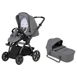 Kombi-Kinderwagen Hartan "Topline 4.0 GTS", grau (little zoo), Baby, Aluminium, Polyester, Baumwolle, Kinderwagen, mit Kombitasche; Made in Germany