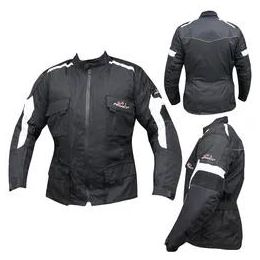 Motorradjacke PROANTI Jacken Gr. XL, schwarz wasserdicht