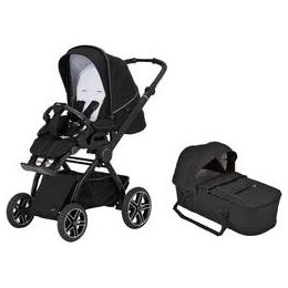 Kombi-Kinderwagen Hartan "Topline 4.0 GTS", schwarz (schwarz pinstripe), Baby, Aluminium, Polyester, Baumwolle, Kinderwagen, mit Kombitasche; Made in Germany