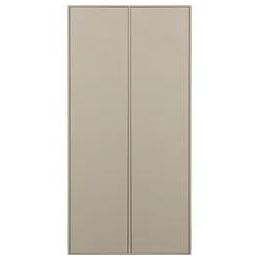 Garderobenschrank Woood "Grenen" Schränke Gr. B/H/T: 100cm x 200cm x 58cm, beige H 200 cm x B 100 T 58