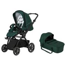 Kombi-Kinderwagen Hartan "Topline 4.0 GTS" grün (pandy family) Baby Kinderwagen mit Kombitasche; Made in Germany