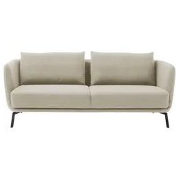 Schöner Wohnen 3-Sitzer SCHÖNER WOHNEN-KOLLEKTION "Pearl - 5 Jahre Hersteller-Garantie, auch in Bouclé" Sofas Gr. B/H/T: 210 cm x 71 cm x 91 cm, Boucle, beige (natur) Maße (BHT): 2107191 cm, Füße Metall