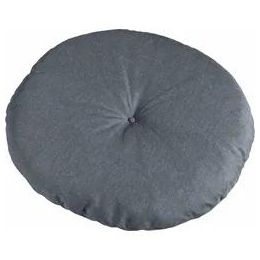 Chillkissen Max Winzer "Bodo" Gr. B/H/T: 105 cm x 18 cm x 105 cm Ø 105 cm, Strukturgewebe 16523, blau (denim) Kinder Poufs in 2 Größen