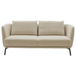 Schöner Wohnen 2,5-Sitzer SCHÖNER WOHNEN-KOLLEKTION "Pearl - 5 Jahre Hersteller-Garantie, auch in Bouclé" Sofas Gr. B/H/T: 190cm x 71cm x 91cm, Boucle, beige (sand) Maße (BHT): 1907191 cm, Füße Metall