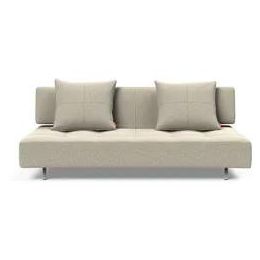 Schlafsofa INNOVATION LIVING TM "Longhorn, Gästebett, Couch, Tagesliege, Bettsofa" Sofas Gr. B/H/T: 210cm x 79cm x 114cm, Polyester-Bouclé recycelt, ohne Armlehnen, beige Schlaf-, Relax-, oder Sitzposition, Liegefläche 140x200 cm