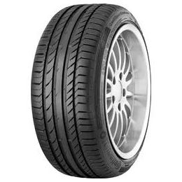 Continental Sommerreifen "Continental" Autoreifen 19545 R17 81W SPORT NTACT 5 Gr. 195mm / 45 % R 17 81W, schwarz