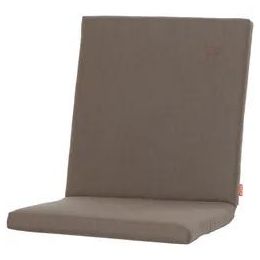 Polsterauflage siena GARDEN "Anka" Polsterauflagen Gr. B/H/T: 48cm x 6cm x 100cm, uni, 2 St., grau (taupe) BT: 48x100 cm