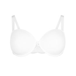 Devoted By Zizzi BH 'Lfie' Damen Gr&ouml;&szlig;e 105 wei&szlig;