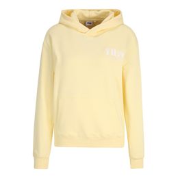 Fila Sweatshirt 'LIMA' female size XS Light yellow / White