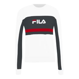 Fila Sportsweatshirt 'LISHUI' Damen Gr&ouml;&szlig;e M anthrazit / dunkelrot / wei&szlig;