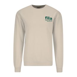 Fila Sweatshirt 'LISBON' Herren Gr&ouml;&szlig;e XL beige / gr&uuml;n