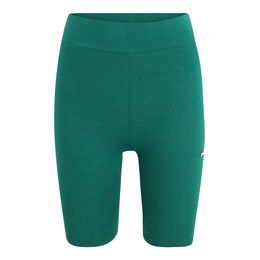 Fila Leggings female size L Green / Blood red / White