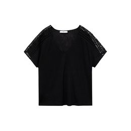 Mango T-Shirt 'MACA' Damen Gr&ouml;&szlig;e XXL schwarz