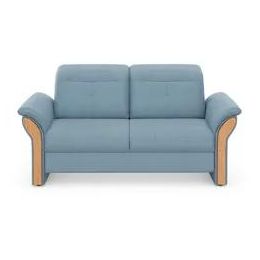 3-Sitzer Home Affaire "Dangast" Sofas Gr. B/H/T: 200cm x 92cm x 102cm, Soft clean, ohne Relaxfunktion, blau (hellblau) Kopfteilverstellung, wahlweise auch mit motorischer Relaxfunktion