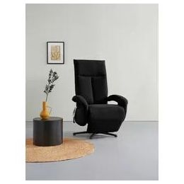 Sit & More TV-Sessel SIT & MORE "Tycoon" Sessel Gr. Olympia EASY CLEAN, mit 2 Motoren-mit Akku-Größe XL, B/H/T: 74 cm x 117 cm x 85 cm, schwarz wahlweise manuell, mit zwei Motoren oder Akku 2