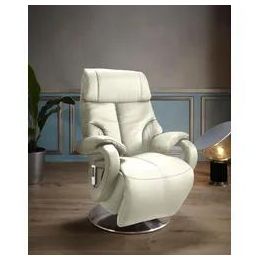 Sit & More TV-Sessel SIT & MORE "Invito", beige (creme), B:80cm H:113cm T:80cm, Luxus-Kunstleder, NaturLEDER (echtes Rindsleder), Luxus-Microfaser (100% Polyester), Sessel, Fernsehsessel, in Größe M, wahlweise mit Motor und Aufstehhilfe