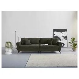 Big-Sofa Inosign "Lörby" Sofas Gr. B/H/T: 264 cm x 90 cm x 107 cm, Struktur weich, Struktur weich, grün Belastbarkeit bis 140kg pro Sitzplatz, auch mit Aqua clean-Bezug