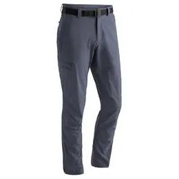 Funktionshose Maier Sports "Torid slim" Gr. 68, Normalgrößen, grau Herren Hosen Wanderhose, atmungsaktive Outdoor-Hose, 4 Taschen, Slim Fit