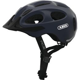 Fahrradhelm Abus "YOUN-I ACE" Gr. L, blau (metallic blau), Helme, L Kopfumfang: 56cm - 61cm