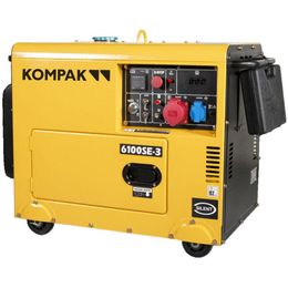 Kompak Diesel Stromaggregat 6,9 kva 400V/230V