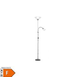 etc-shop RBG LED Stehlampe mit verstellbarer Leseleuchte