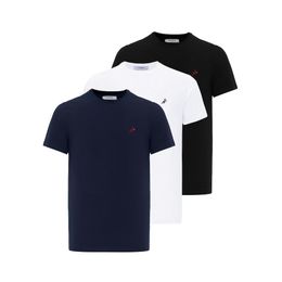 Moxx Paris T-Shirt Herren Größe S navy / rot / schwarz / weiß