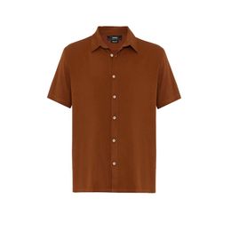 Antioch Button Up Shirt male Brown size XXL