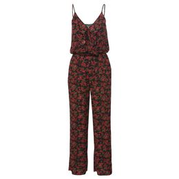 KOROSHI Jumpsuit Damen Größe XXL grün / rot / schwarz