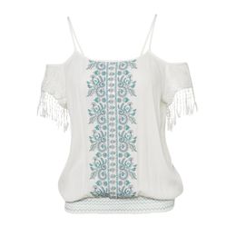 Koroshi Top female White size S