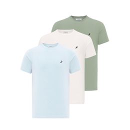 Moxx Paris Shirt Herren Größe XXL türkis / grün / weiß