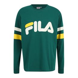 Fila Sweatshirt 'LUOHE' Herren Gr&ouml;&szlig;e XS gelb / gr&uuml;n