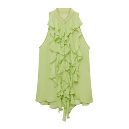 Mango Bluse 'Camelia' Damen Gr&ouml;&szlig;e S limette